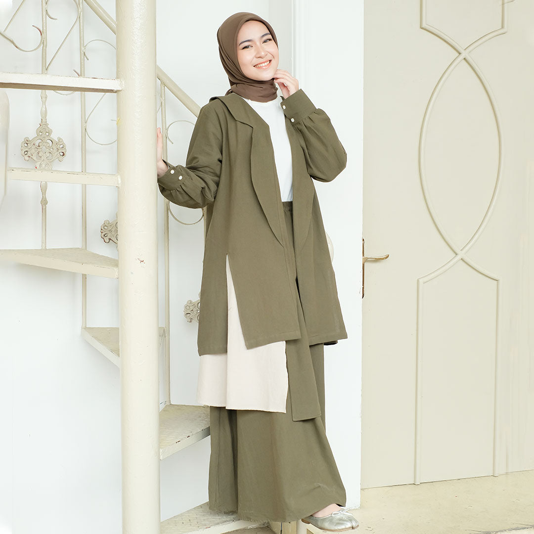 Tami Set (One Set Rok Linen) Light Forest – Lozy