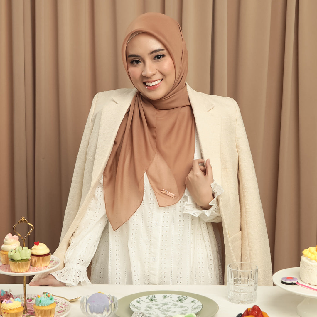 Bianca Paris Voal Square Brown Sugar (Lozy x Bianca)