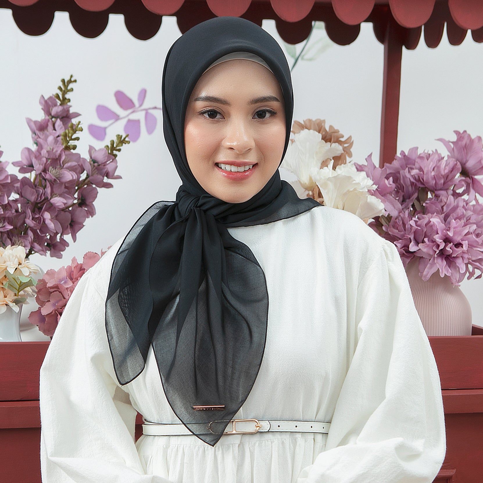 Bianca Paris Voal Square Black (Lozy x Bianca)