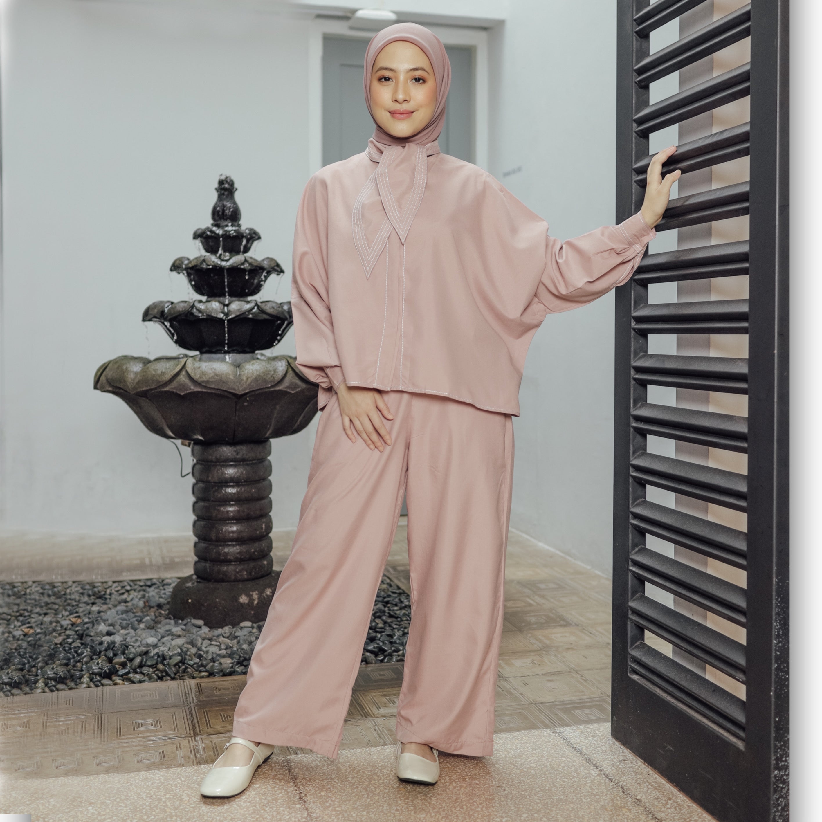 Ziudith Set Dusty Pink – Lozy