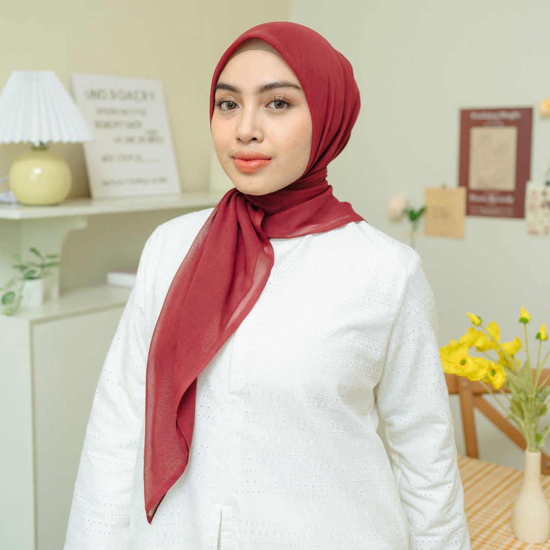 Rara Plain Paris Japan Unfinished Maroon – Lozy