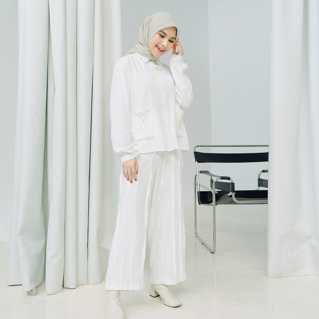 Tale Linen Set Broken White – Lozy