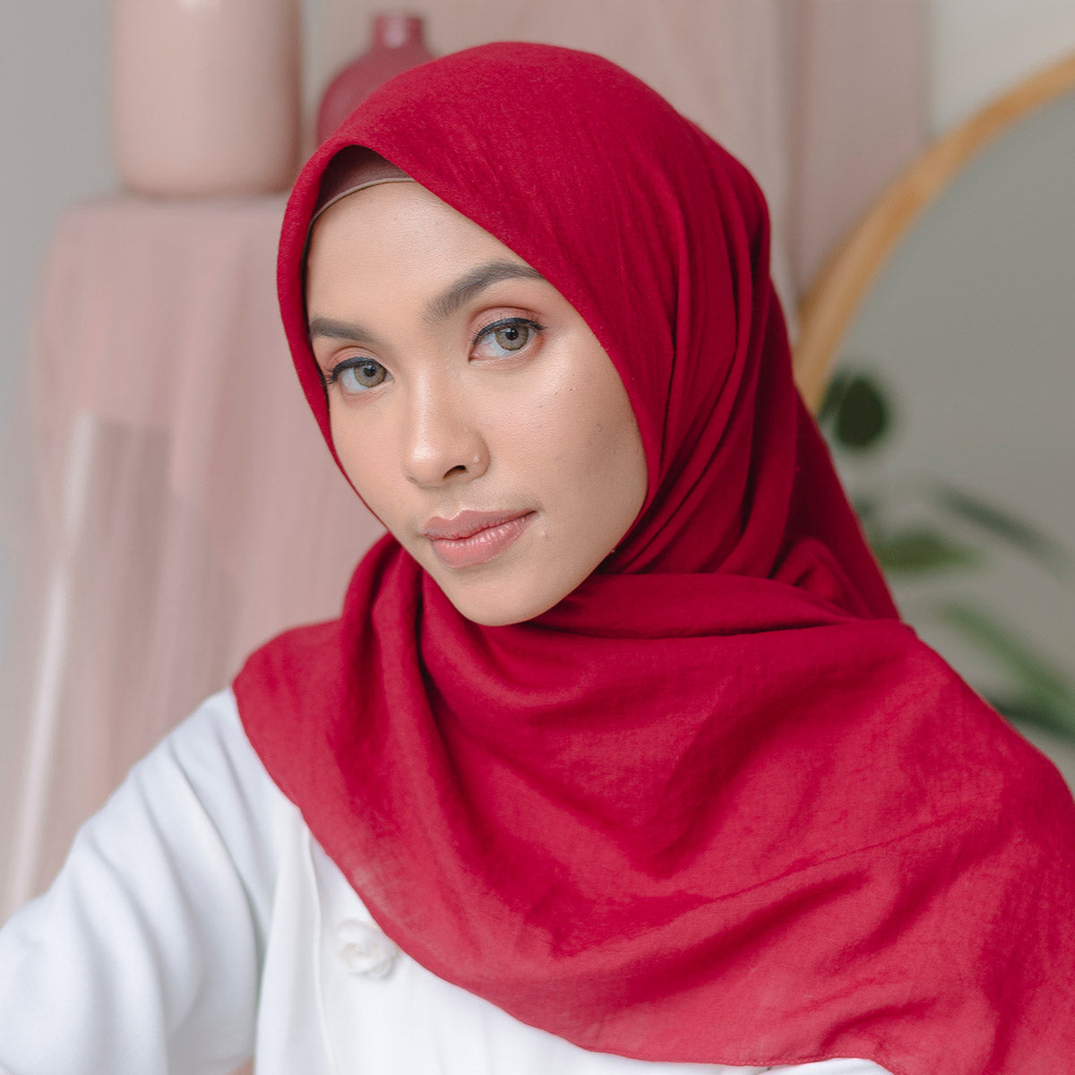 Lera Square Maroon – Lozy