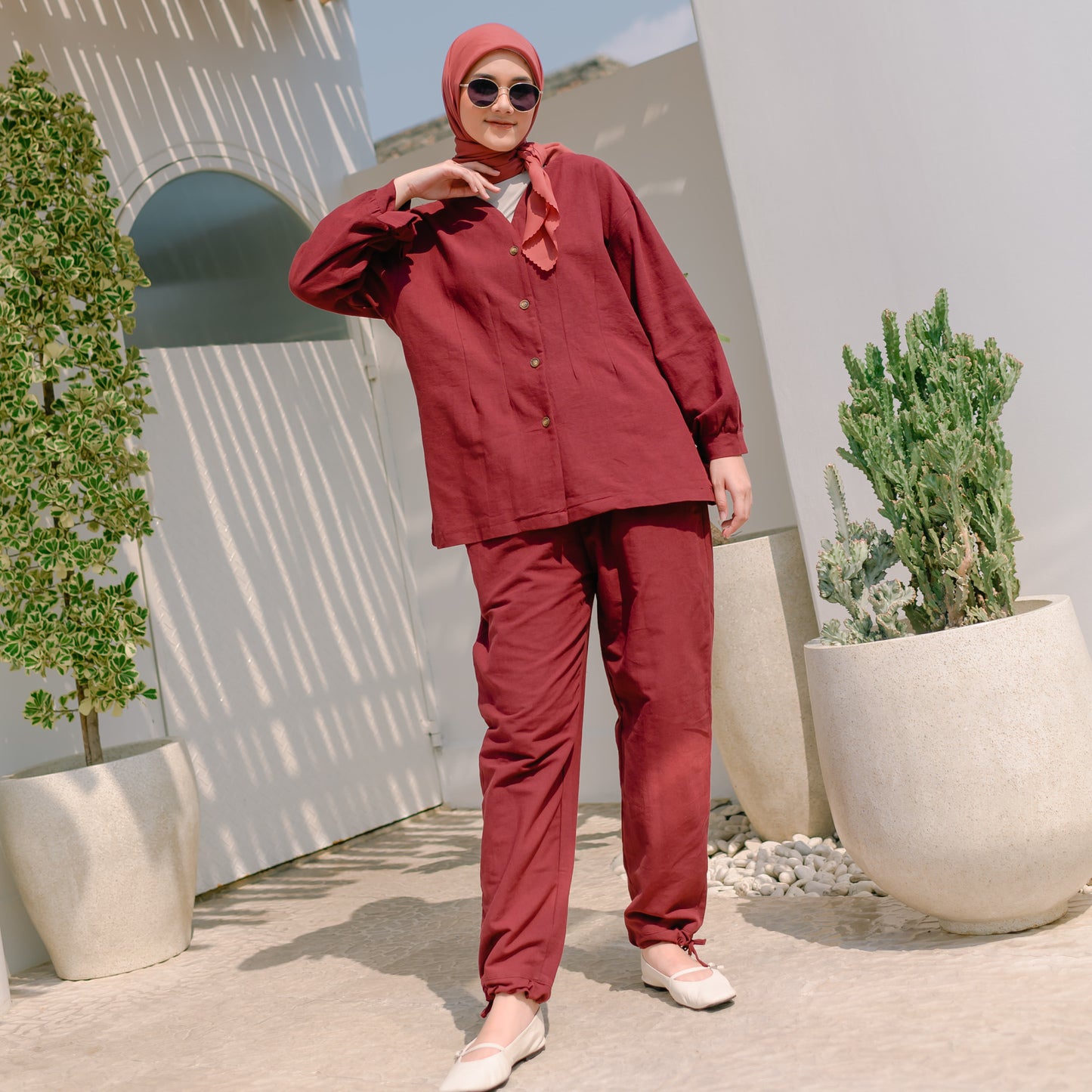 Casa Set Maroon – Lozy