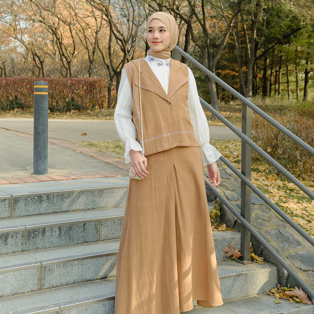 Haffa Set (One Set Rok Linen) Mocca – Lozy