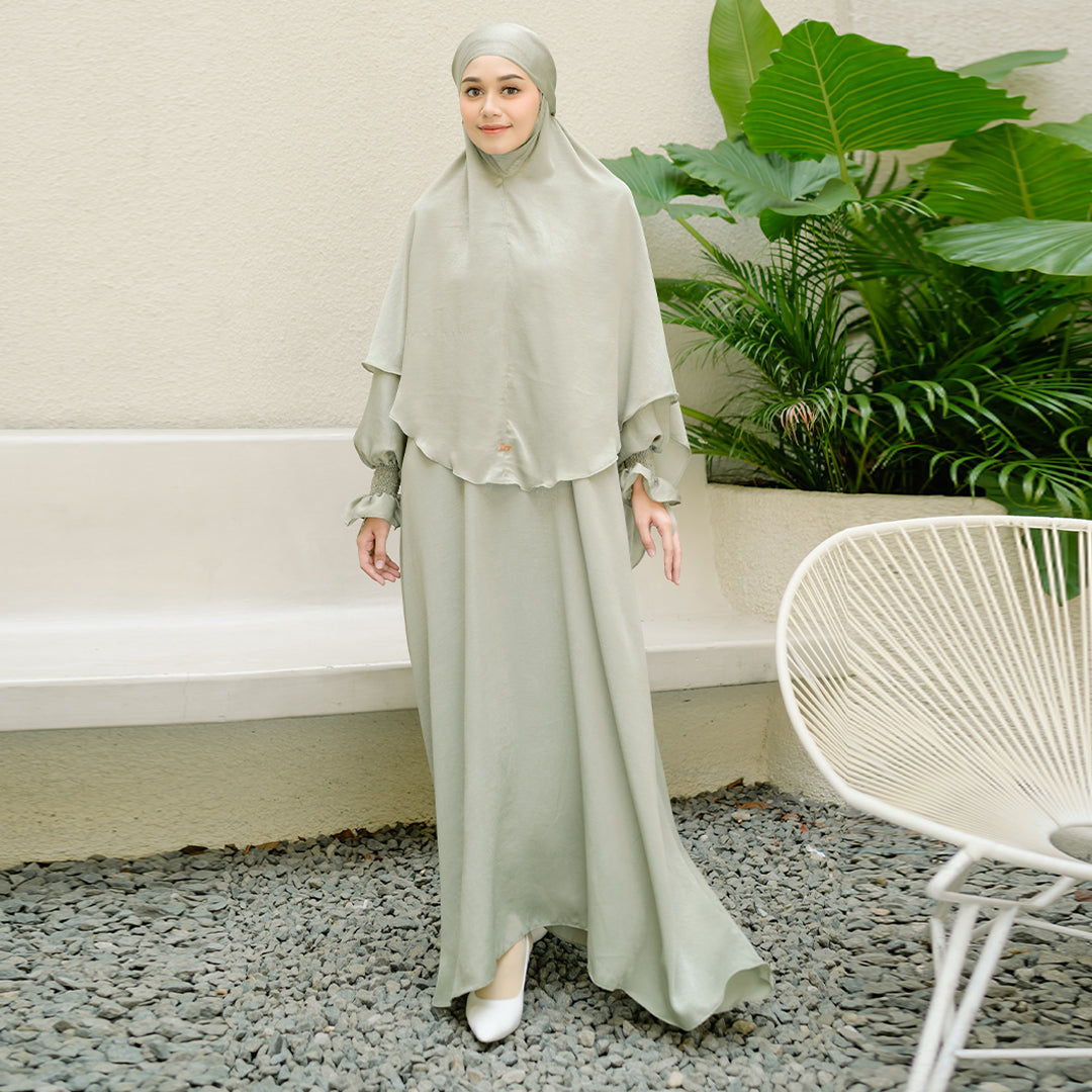 Hanida Abaya Set Sage – Lozy
