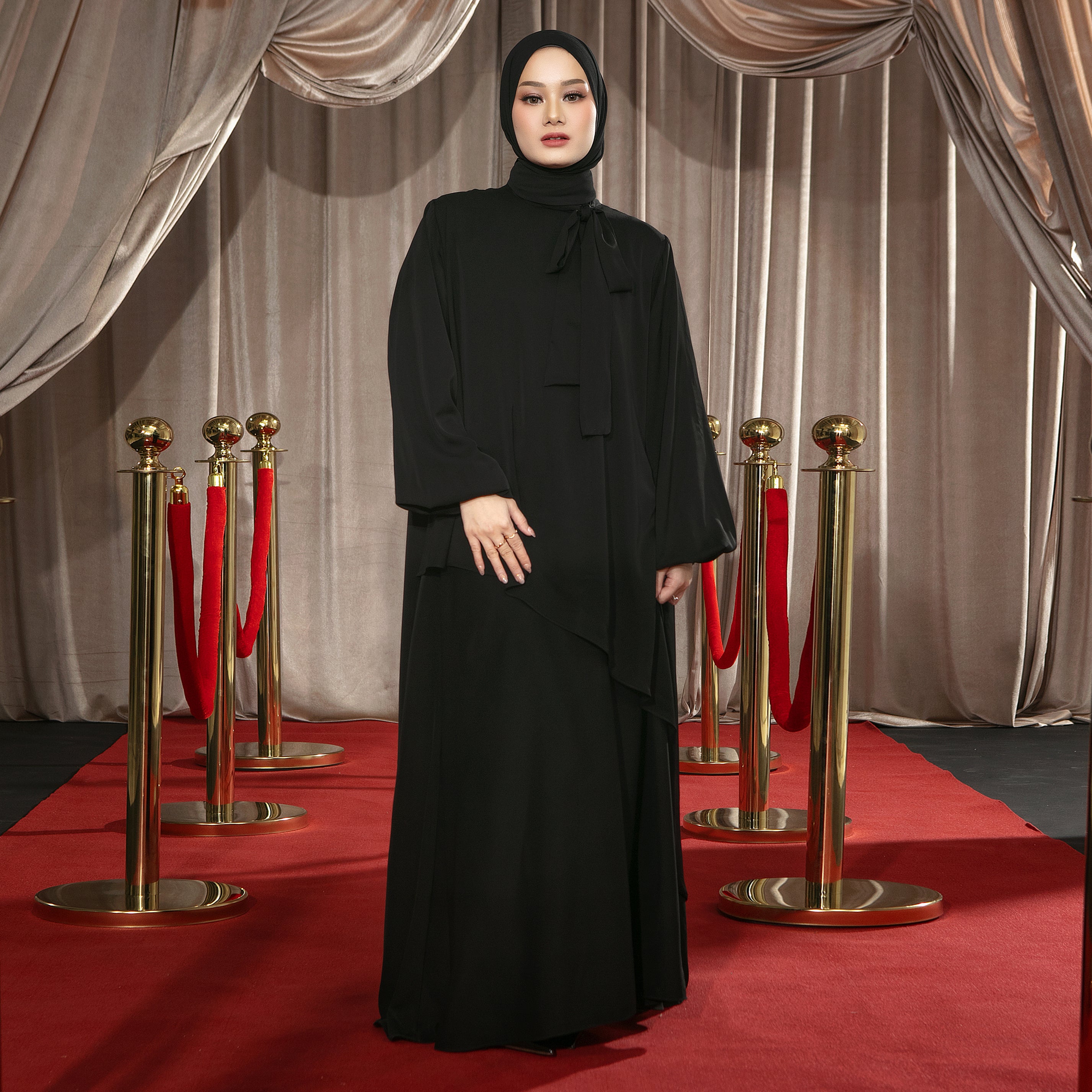 Haiza Tunik Set Black – Lozy