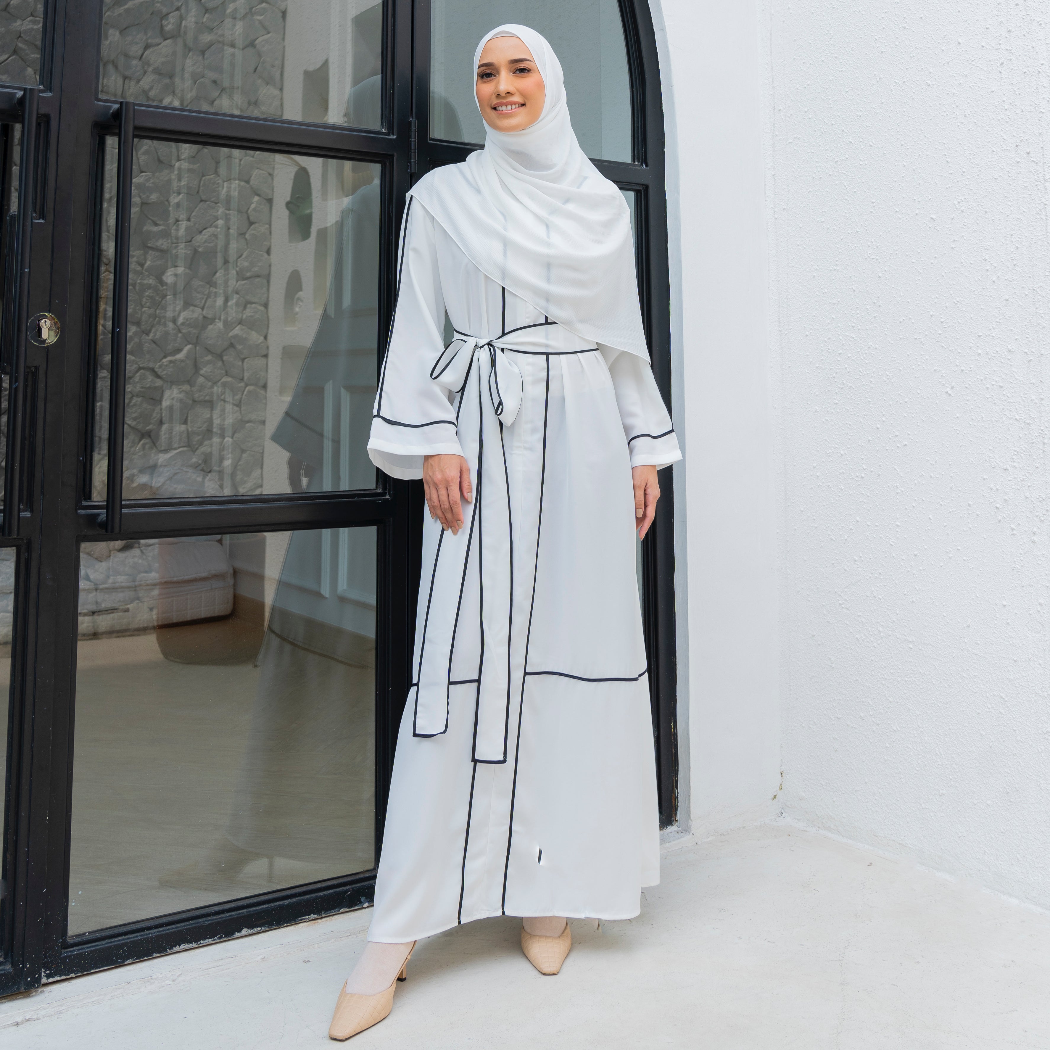 Aliyah Dress White – Lozy