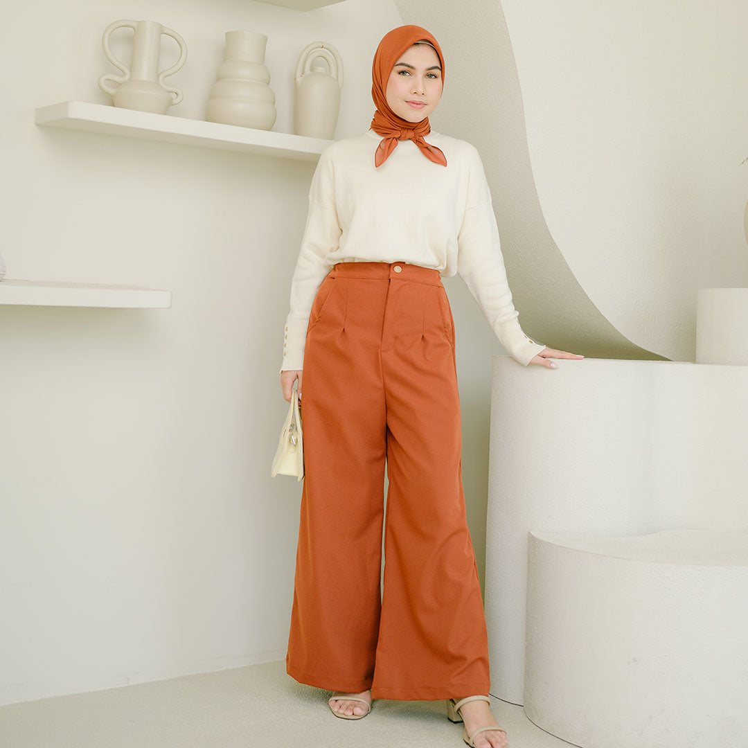 Mona Pants Terracotta M – Lozy