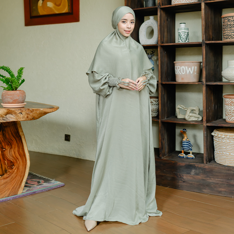 Hanida Abaya Set Sage – Lozy