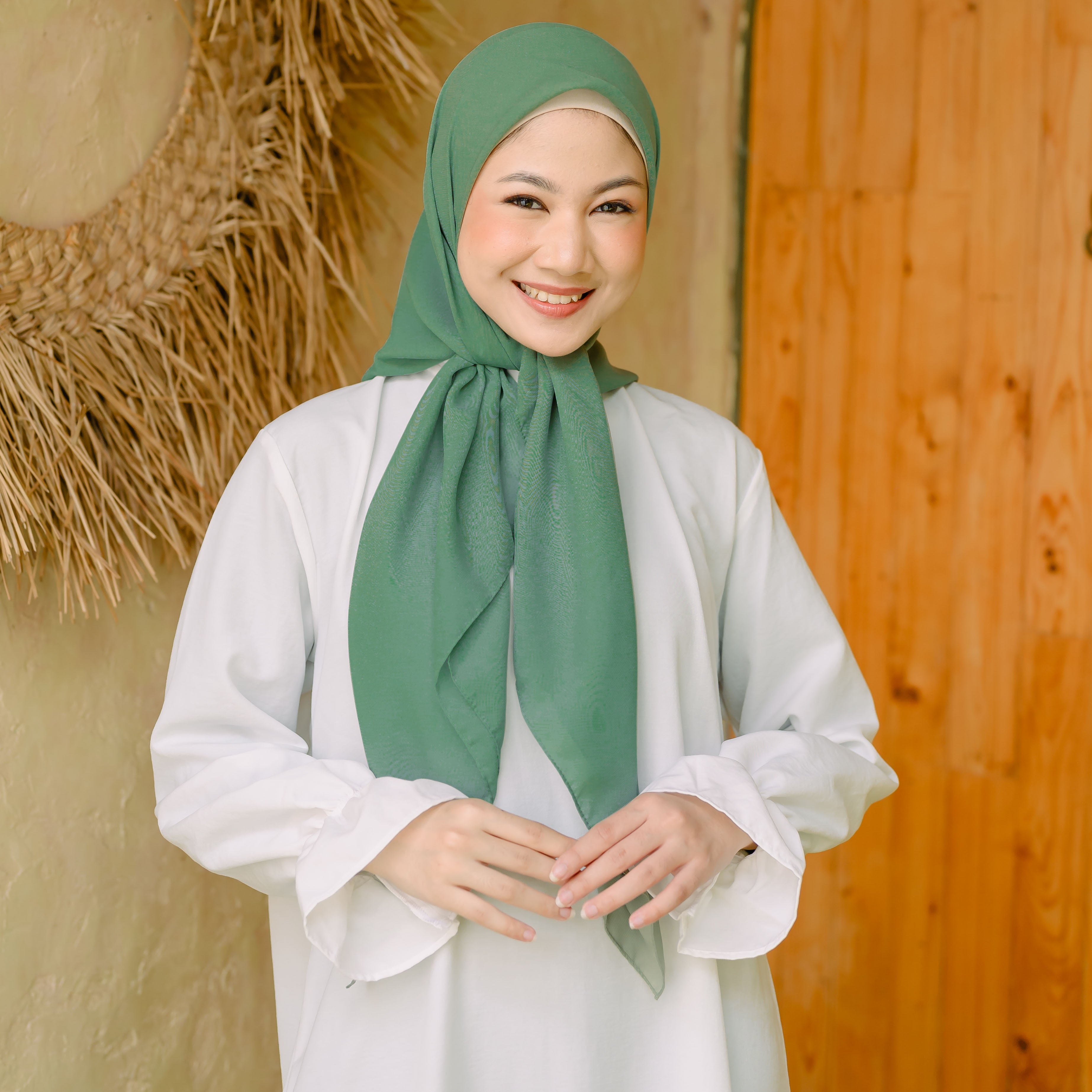 Polly Cotton Dark Green – Lozy