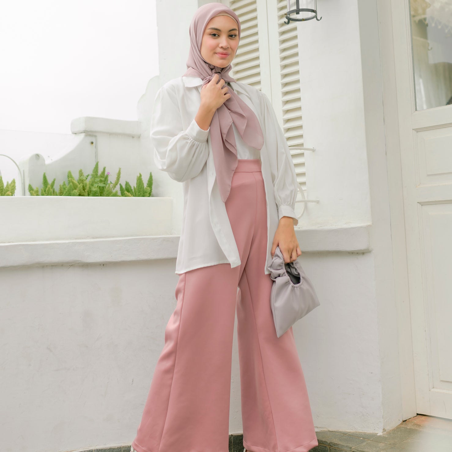 Cleo Pants Dusty – Lozy