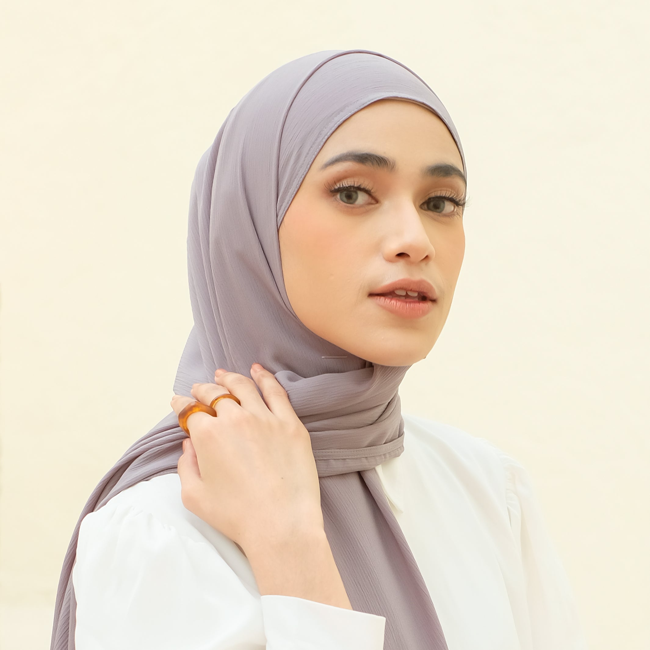 Sheera Shawl Dark Grey – Lozy