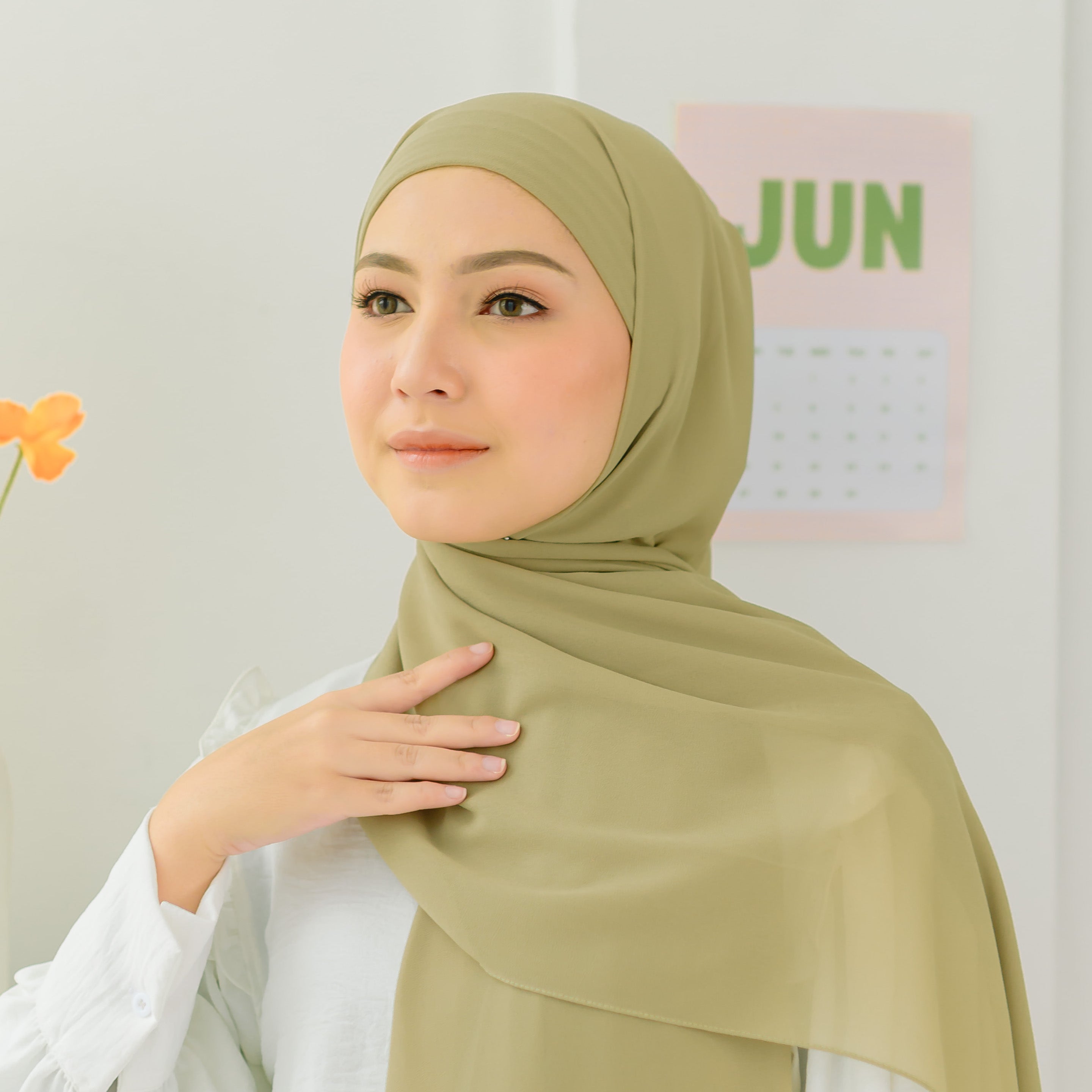 Araa Shawl Matcha – Lozy